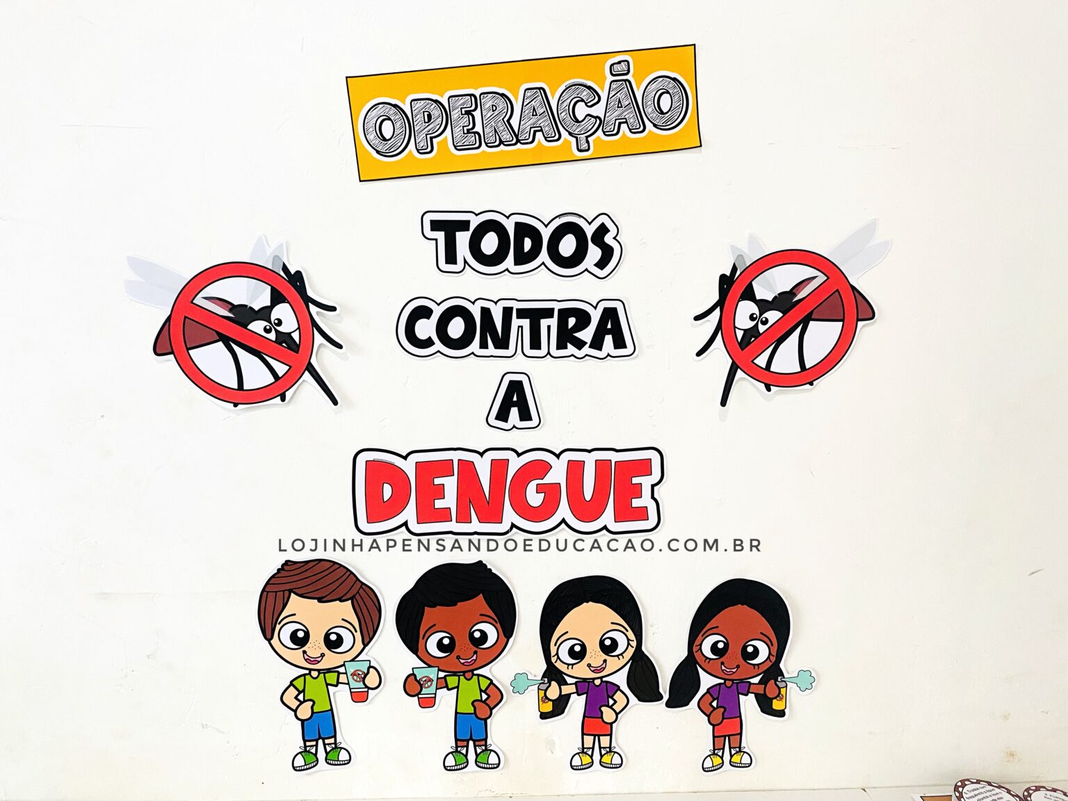 Painel “Operação Todos Contra a Dengue” – Pensando Educação – Por Leticia